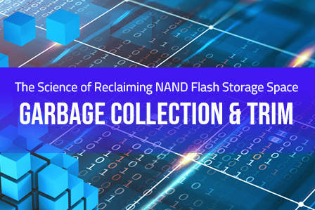Utilizing TRIM and Garbage Collection to reclaim SSD storage space