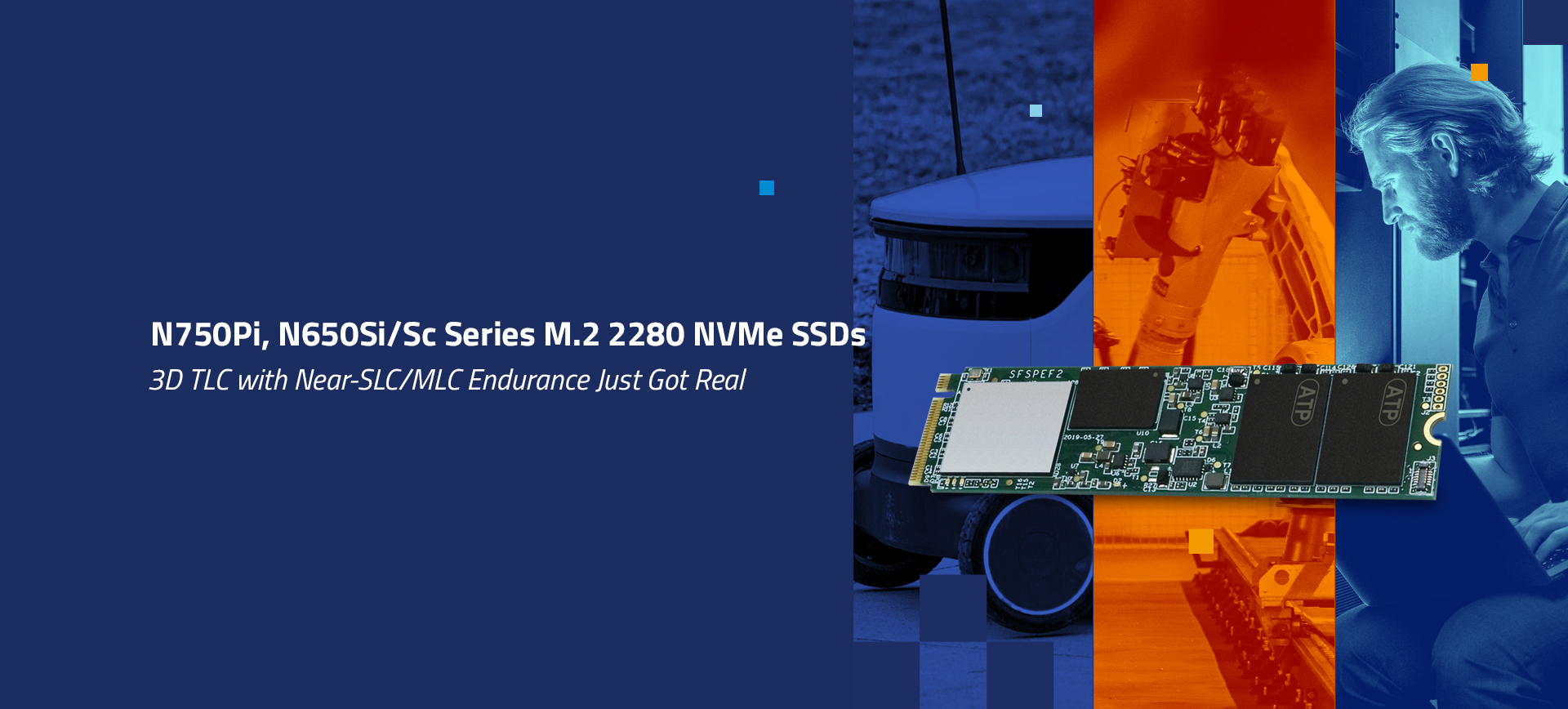 Industrial SSD storage & DRAM memory solutions | ATP Electronics