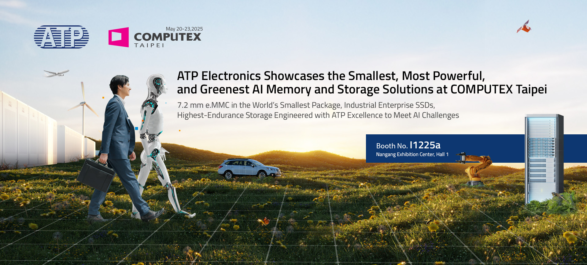 Industrial Flash storage & DRAM memory solutions | ATP Electronics